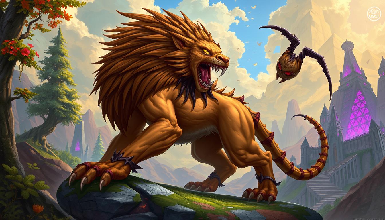 Manticore: The Man-Eater of Persian Legend
