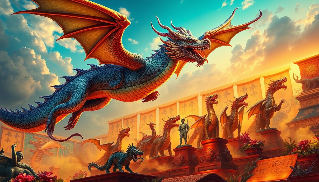 Where Dragons Dwell: Mapping the Geographical Distribution of Dragon Myths.