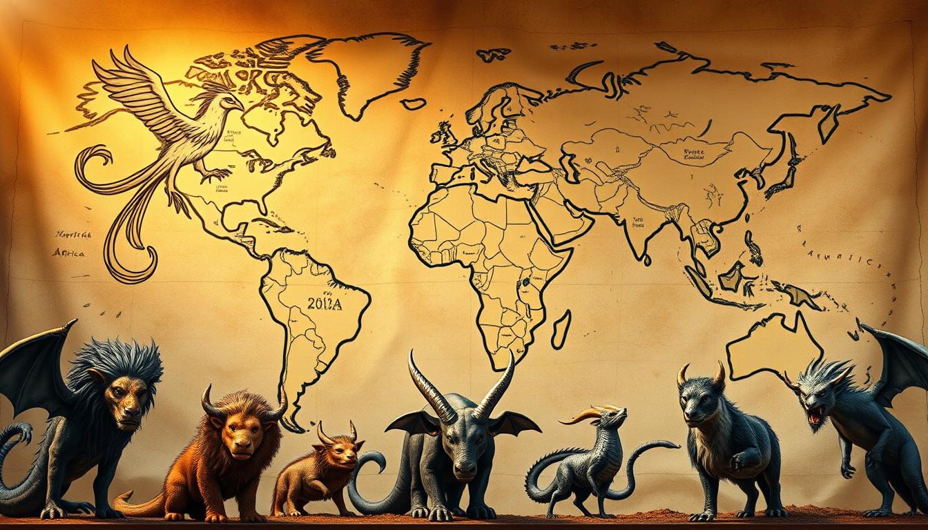 A World Tour of Mythical Beasts: One Creature Per Continent