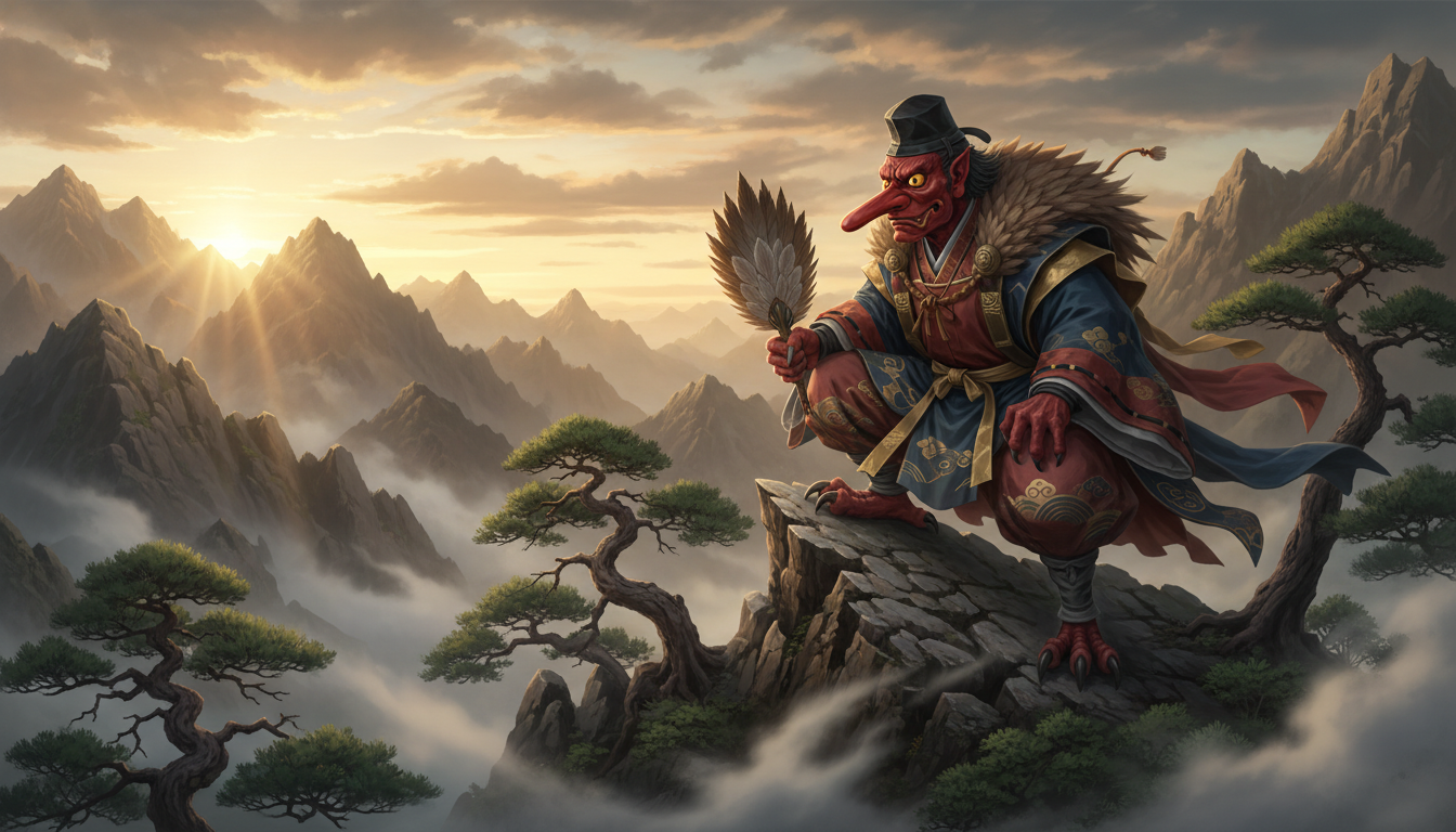 Tengu: From Demon Bird to Mountain Guardian